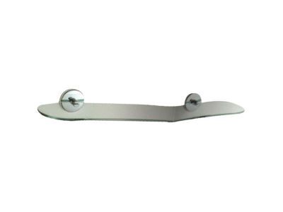 Tablette en laiton chromé Lipari | Castorama