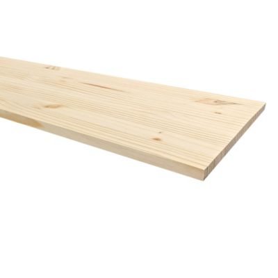 Tablette en pin noueux ISB 200 x 30 cm, ép.18 mm | Castorama