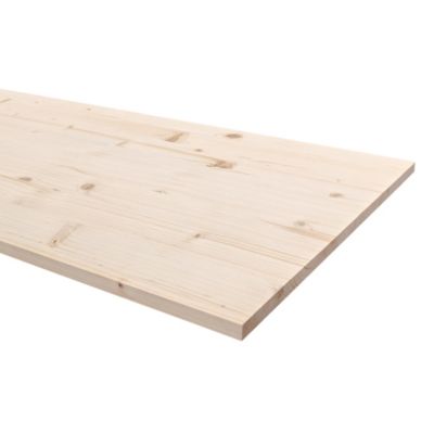 Tablette en sapin ISB 200 x 40 cm, ép.18 mm