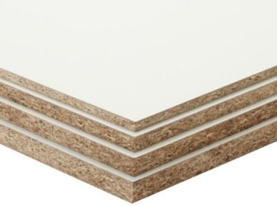 Tablette Melamine Blanc 67,2 X 35,5 X 1,6 Cm (lot De 5) Gd Menuiseries