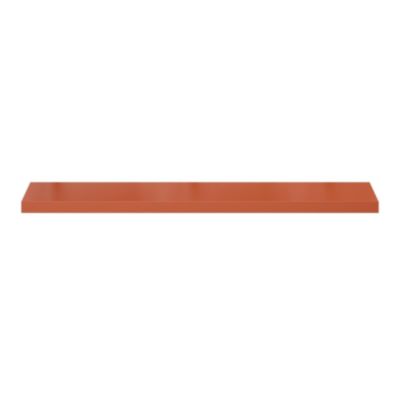 Tablette murale avec fixation invisible GoodHome Cusko terracotta 118 cm