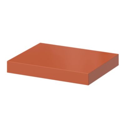 Tablette murale avec fixation invisible GoodHome Cusko terracotta 30 cm ...