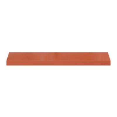 Tablette murale avec fixation invisible GoodHome Cusko terracotta 80 cm