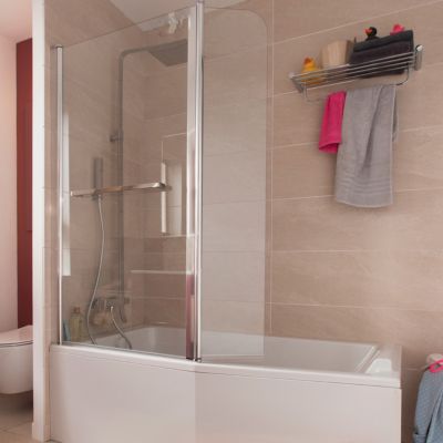 Tablier de baignoire frontal blanc mat Jacob Delafon Sofa bain douche