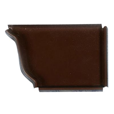 Talon emboitable droit en alu brun | Castorama