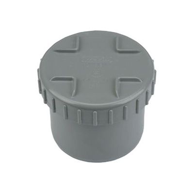 Tampon de visite en PVC - Diamètre 125 mm