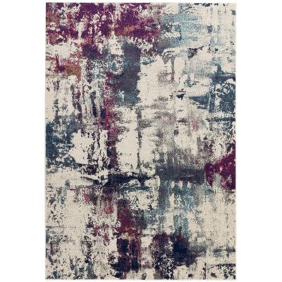Tapis coloré design et moderne AVON NAVY 160x230 cm