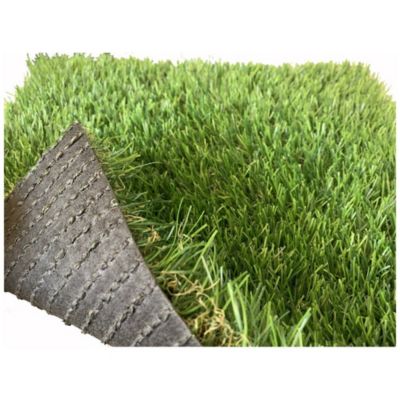 Tapis de faux gazon artificiel de pelouse synthétique 40 MM 2X25 MT EG84570