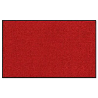 Tapis de Porte Paillasson d'entrée Joy Rouge 43 x 60 cm - Floordirekt