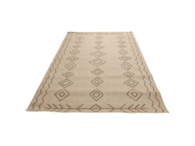 Tapis extérieur rectangulaire Marrakech 170 x 240 cm en laine synthétique - Jardiline | Castorama
