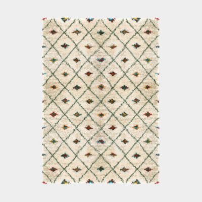 Tapis motif Berbère - Patan coloré - 80 x 150 cm