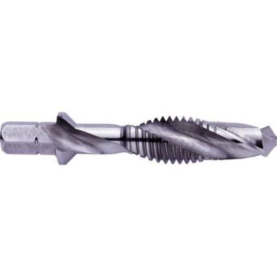 Taraud combiné Exact 05903 métrique M5 x 0,8 mm HSS coupe à droite 41 mm
