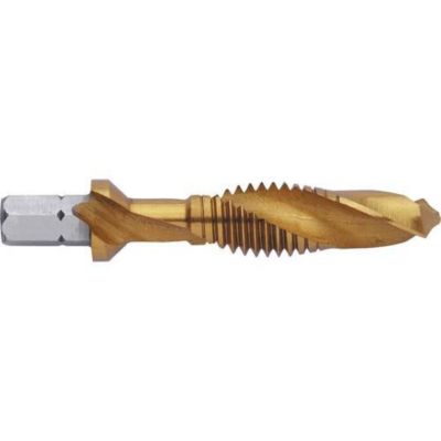 Taraud combiné Exact 5922 métrique M4 x 0,7 mm coupe à droite HSS 39 mm