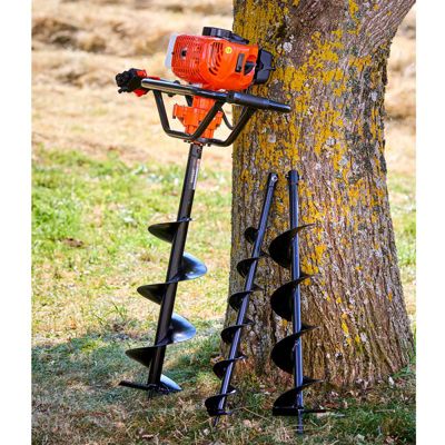 Tarière Thermique 51.7CC + lot de 3 mèches ST PIERRE DU CHAMP | Castorama