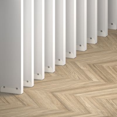 Tasseau Claustra MDF blanc à peindre l.8,8 x L.280 cm