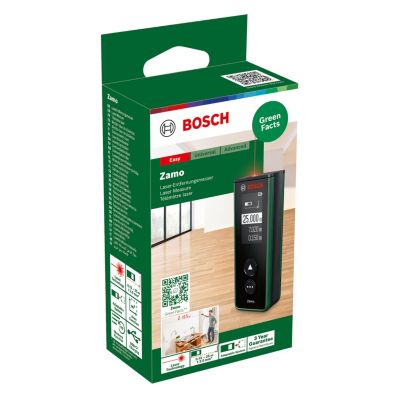 Télémètre laser Bosch Zamo portée jusqu'à 25 m précision ± 2 mm