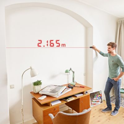 Télémètre laser Bosch Zamo portée jusqu'à 25 m précision ± 2 mm