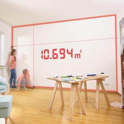 Télémètre laser Bosch Zamo portée jusqu'à 25 m précision ± 2 mm
