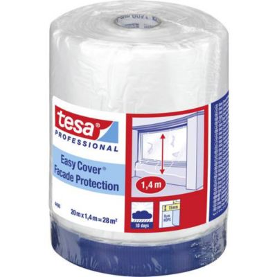 tesa Easy Cover UV Tissus Basic 4498 film de masquage transparent 1,4 m ...