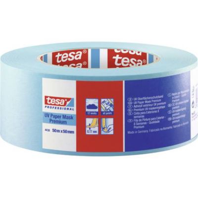 tesa PREMIUM 04438-00064-00 ruban de masquage tesakrepp bleu 50 mm x 50 m