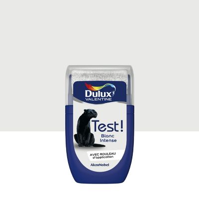 Testeur peinture blanc intense Dulux Valentine Crème de Couleur 30 ml