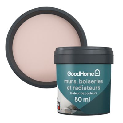 Testeur peinture intérieure couleur GoodHome mat isumi rose 50ml ...