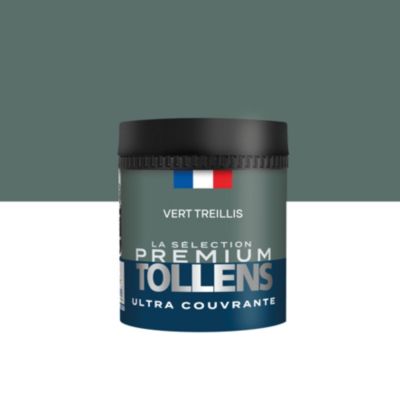 Testeur peinture vert treillis velours Tollens Premium 50 ml