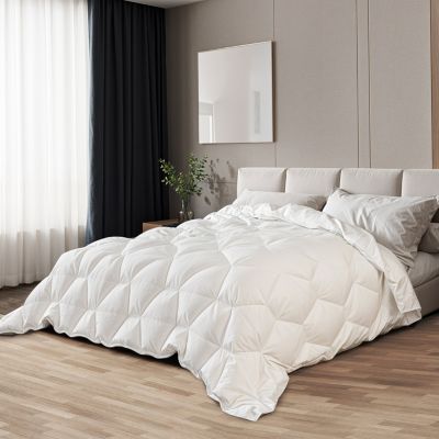 The White Stone Couette Toutes Saisons 200 x 220 cm de 250 g ...