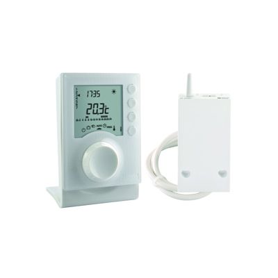Thermostat d'ambiance sans fil programmable pour chauffage central TYBOX 1137