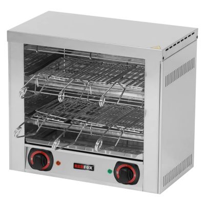 Toaster 6x pinces 2x grilles de grillades TO 960 GH - Redfox