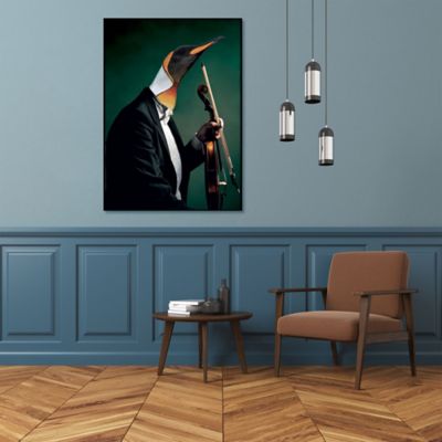 Toile Mystic Pingouin 50X70cm