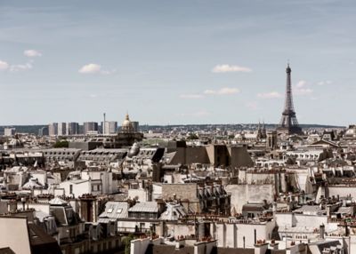 Toile Paris toits 60 x 80 cm | Castorama