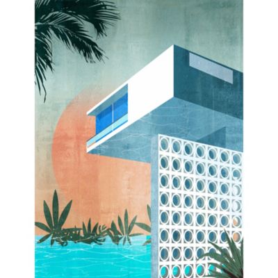 Toile Soleil Couchant L.60 x l.80 cm Dada Art | Castorama