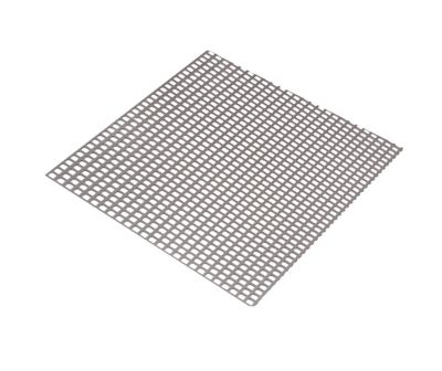 Tôle perforée carré acier brut Perforation 5,5 x 5,5 mm, 100 x 50 cm ...