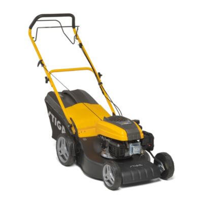 Tondeuse thermique 139cm³ - largeur de coupe 46 cm - hauteur de coupe ...