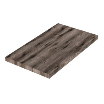 Top Pour Lavabo De Salle De Bain Chêne Fossile 80Cm | Castorama