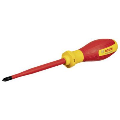 Tournevis cruciforme VDE PH2x125 1600A02NB9 - Bosch Professional, lame ...