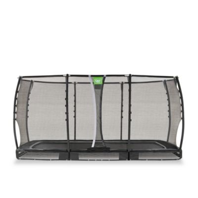 Trampoline enterré EXIT Allure Premium 244x427cm noir