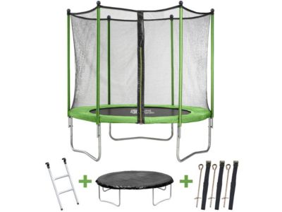 Trampoline "Yoopi 2" Diametre 3.05 m Vert