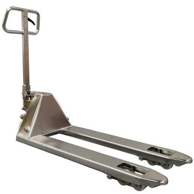 Transpalette inox 304 - Fourches 1150x525mm - Charge max 2500kg ...