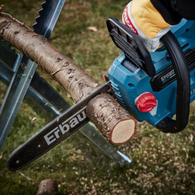Tronçonneuse sans fil sur batterie Erbauer ECSG18-Li 18V guide 30 cm ...