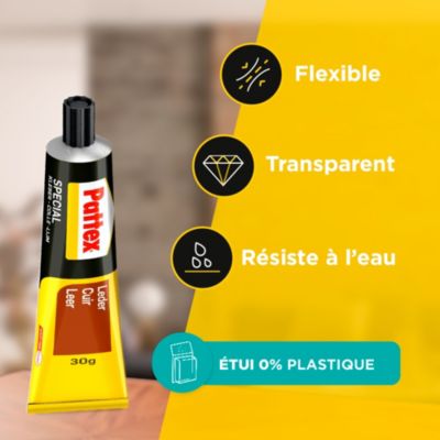 Tube de colle pour cuir, 30 mln Pattex