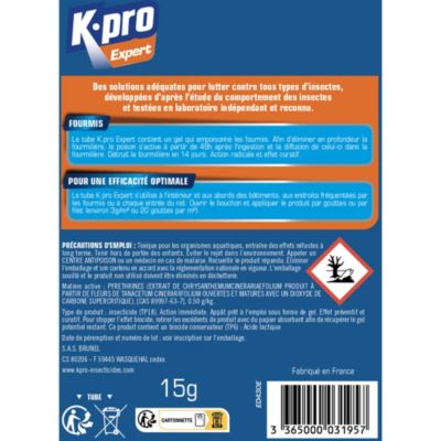 Tube gel appat formicide Kapo Expert 15g