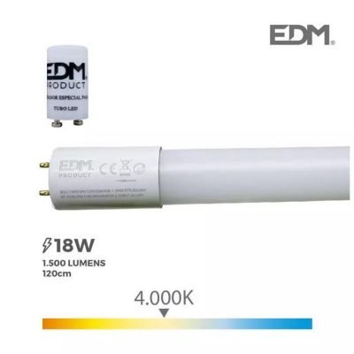 Tube LED T8 120cm 18W 1500lm - | Castorama