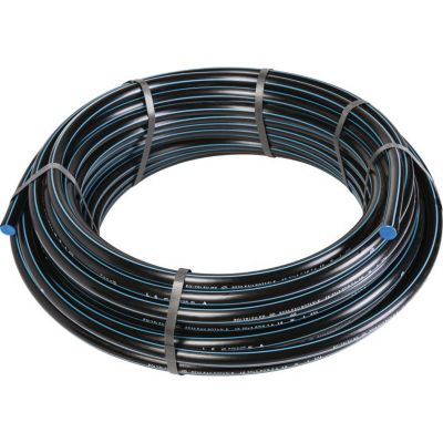 TUBE PE AEP 16B - Tuyau pe bande bleue 16 bars 20x3.0 couronne 50m