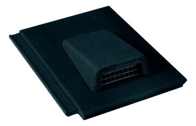 Tuile chatière Innotech/Nobilee béton noir L.420x l.330mm | Castorama