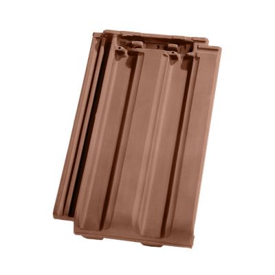 Tuile PV13 vieilli masse terre cuite Edilians | Castorama