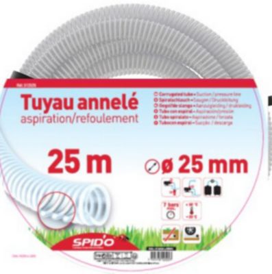 Tuyau annelé flexible diam.25 mm, L.25 m | Castorama