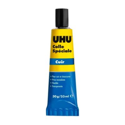 UHU Colle spéciale cuir et chaussure - Colle idéale pour réparer les ...