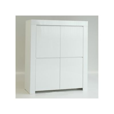 Vaisselier Blanc Laqu